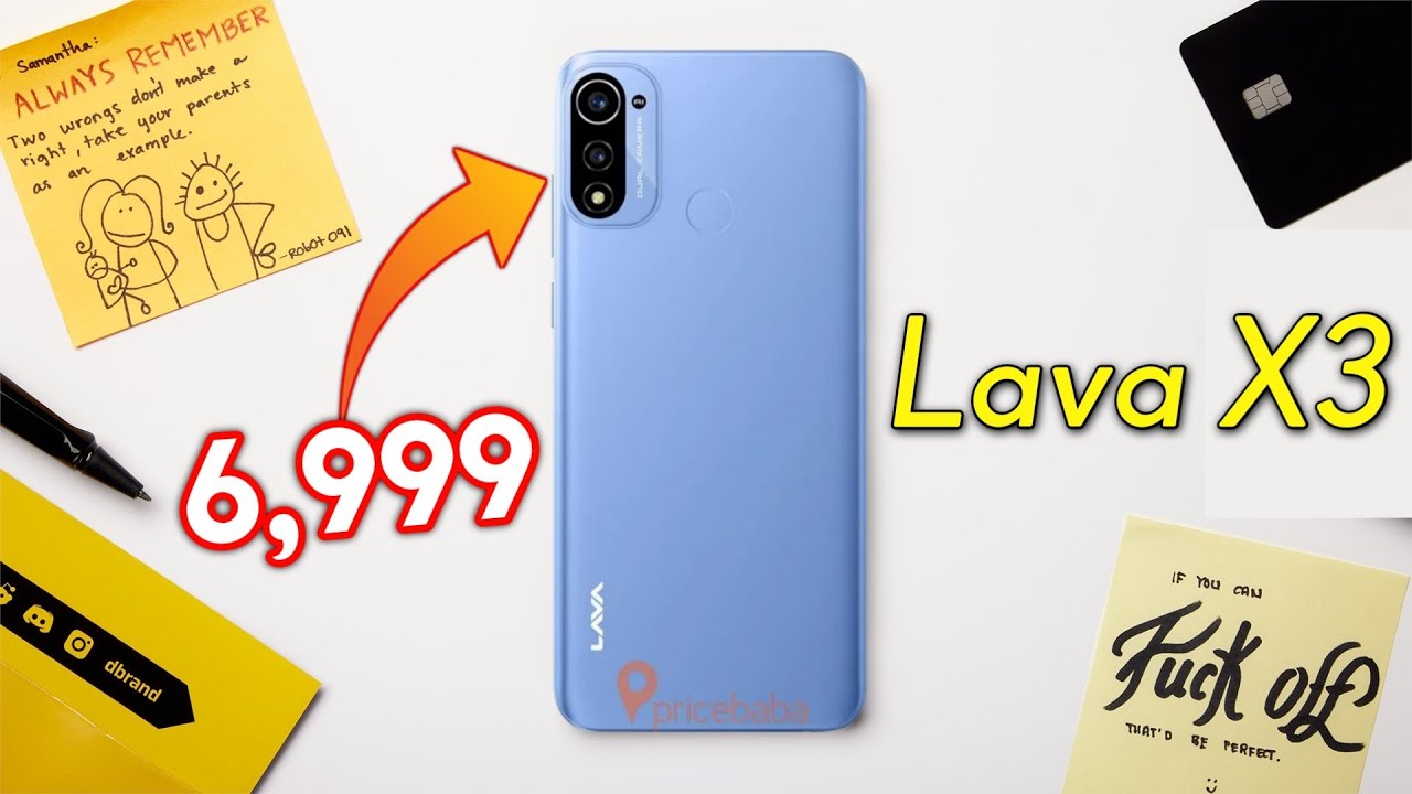 Lava X3 First Look ! Lava Ka Ek Or Sasta Smartphone Good Or Bad ? - YouTube