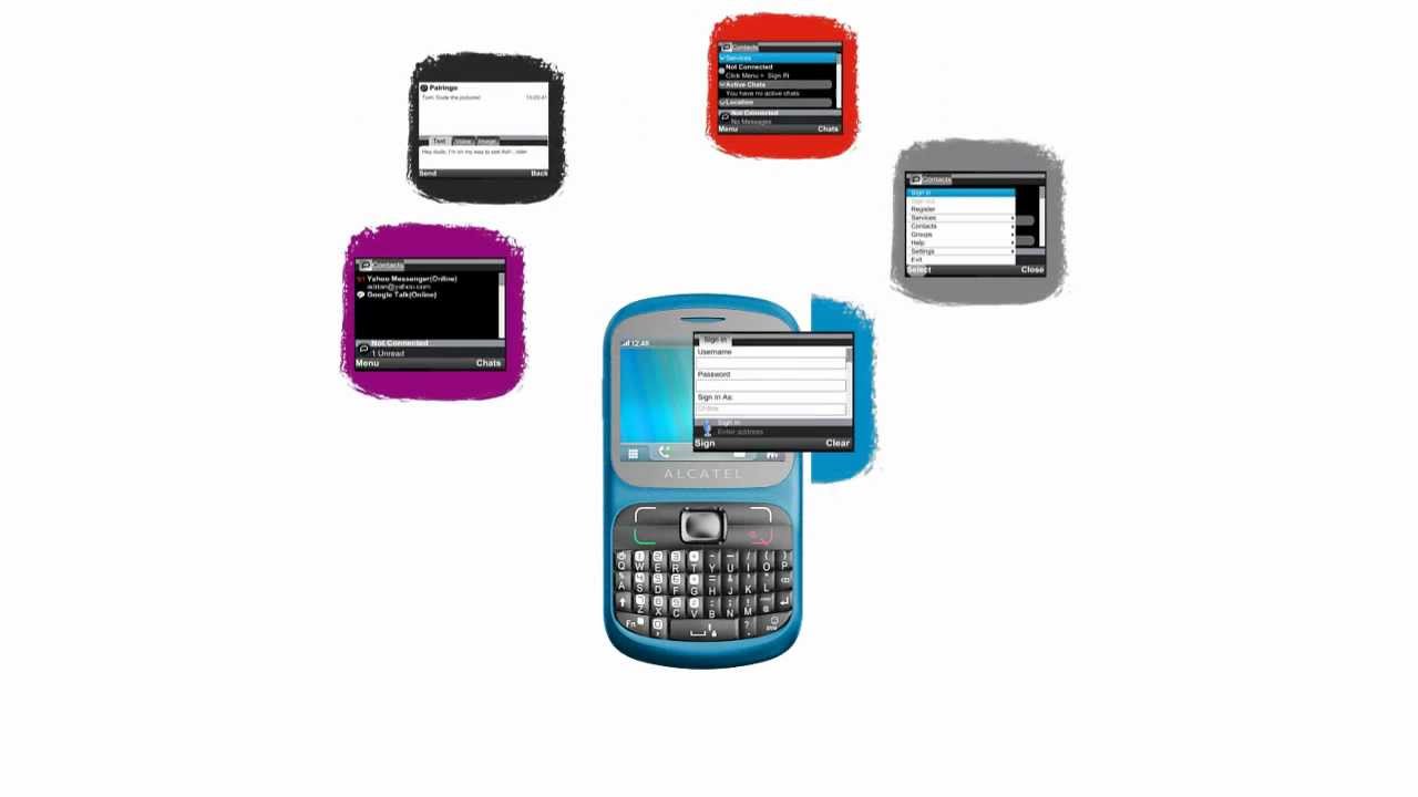 ALCATEL ONE TOUCH 803 - YouTube