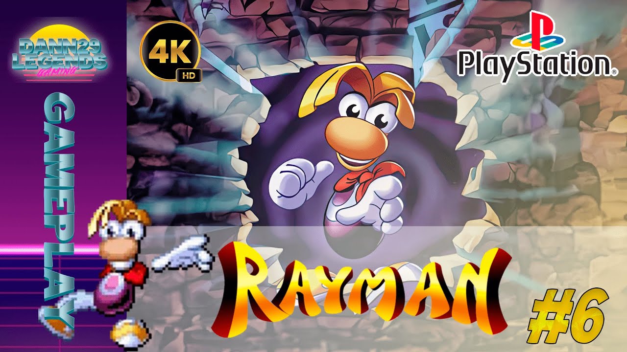 Rayman ( PSX ) - 4K // Part# 6 [ 100% Complete - No Death ] ( 1995 ) 🤛🏻 ...