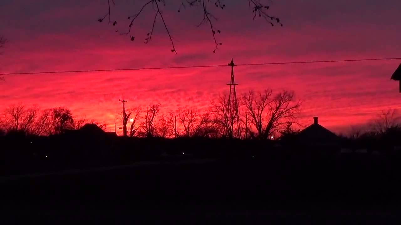 Central Texas Sunset - YouTube