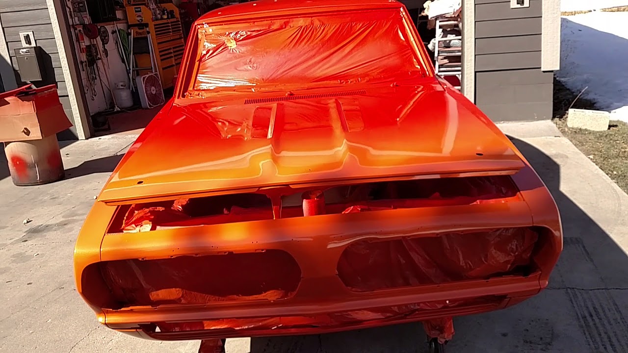 Fresh Paint! 1967 Barracuda. - YouTube