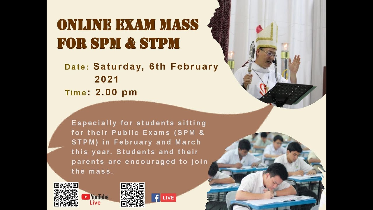Online Student Exam Mass for SPM & STPM - YouTube