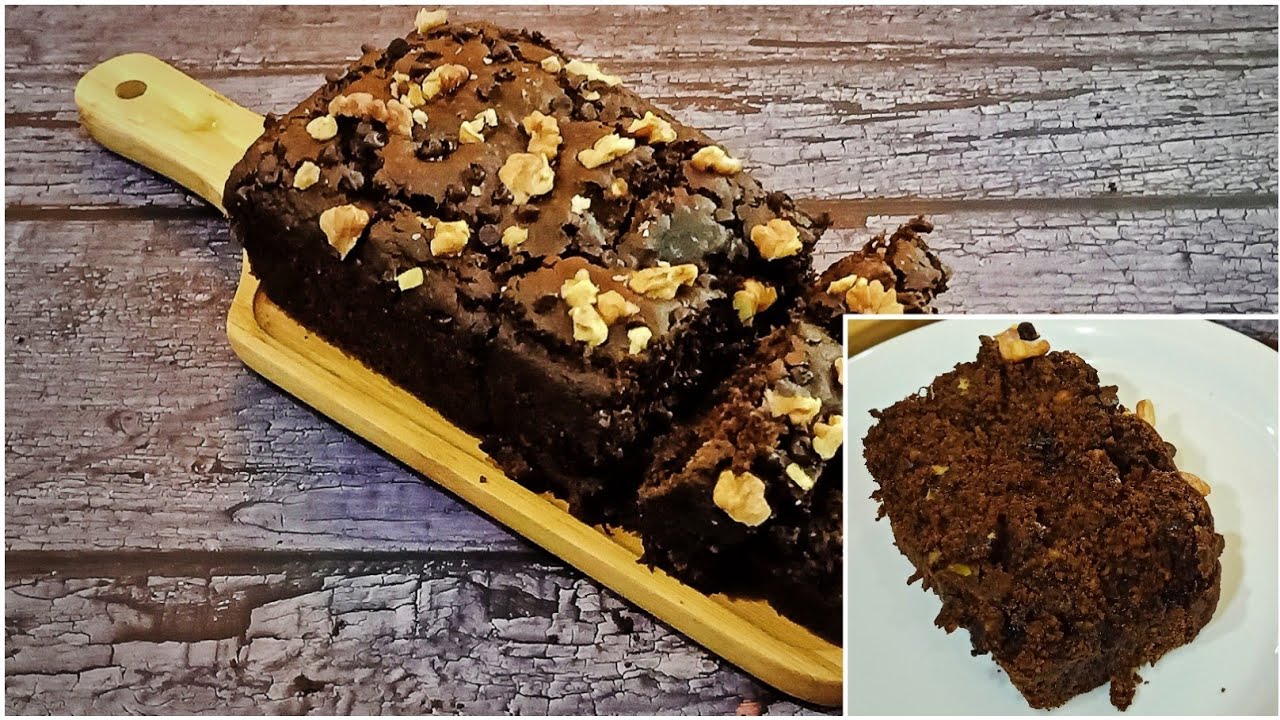 Ragi Banana Cake | Sugar Free Millet Cake | Ragi Chocolate Banana Cake ...