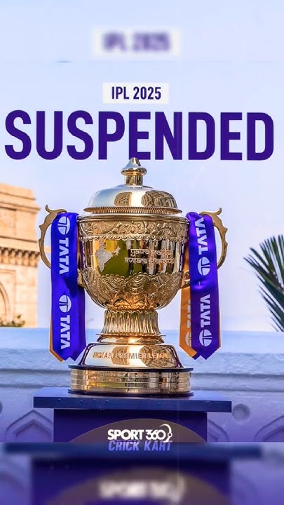 IPL 2025 SUSPENDED 🤯 Bcci ने लिया बड़ा फैसला 😱 #ipl2025 #ipl2025news - YouTube