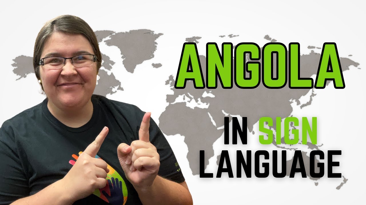 How to sign Angola in Angolan Sign Language 🇦🇴 - YouTube