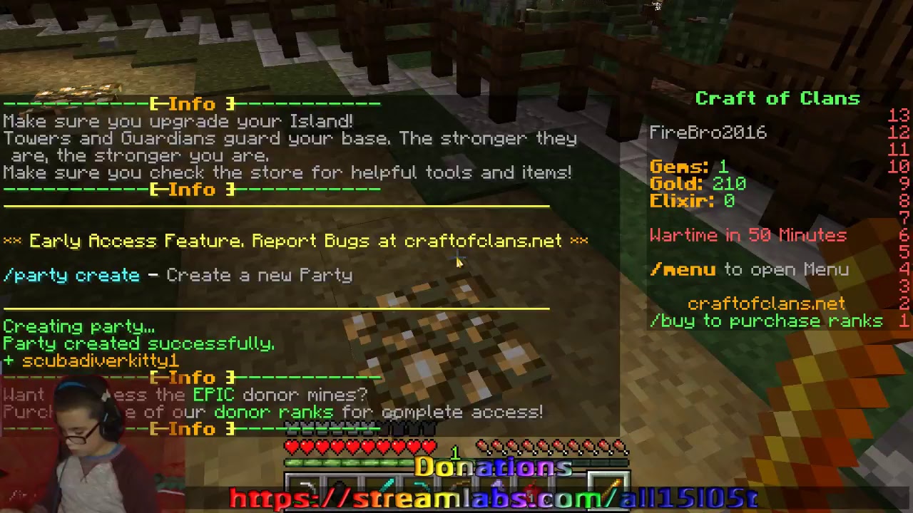 Minecraft Online gameplay - YouTube