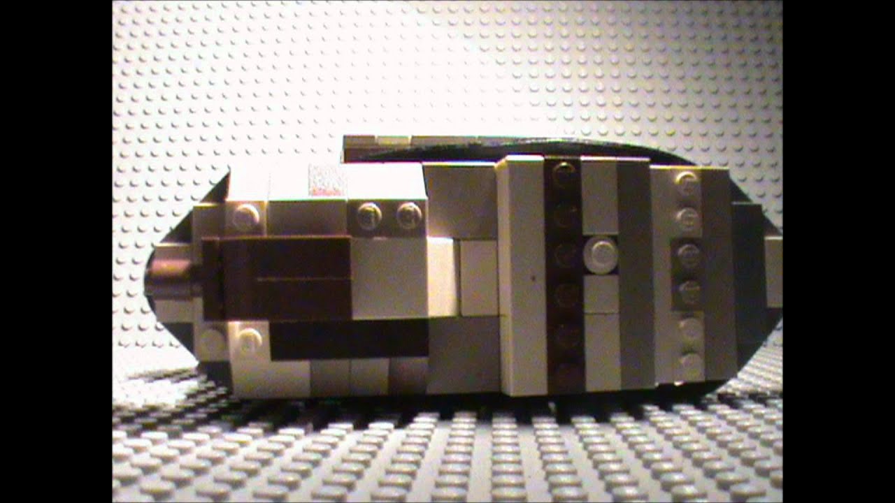 Lego: Mark IV WW1 Tank - YouTube