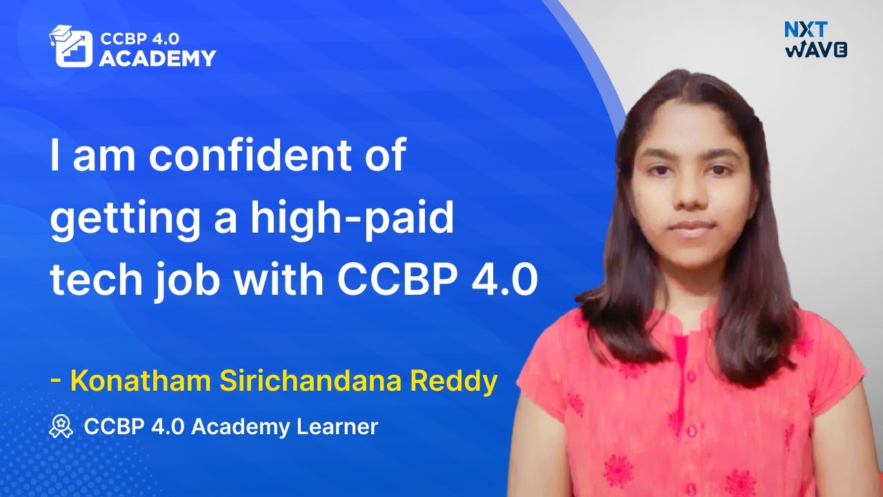 CCBP Academy is empowering me to succeed in the tech industry ...