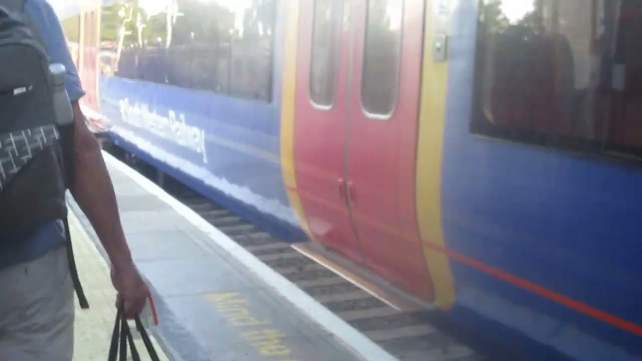 that is a SWR train class 458 in windsor and eton riverside - YouTube