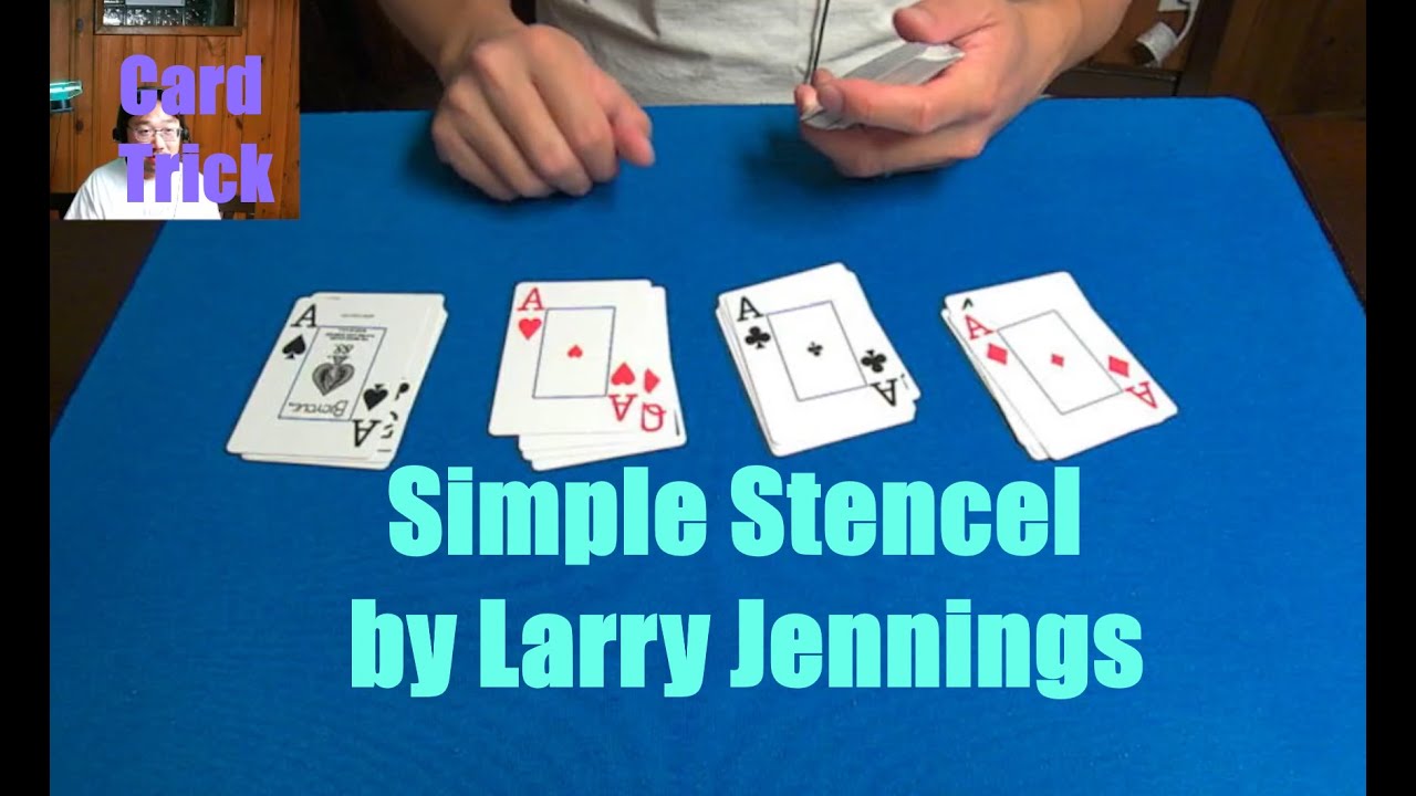 Simple Stencel | Sleight of Hand Card Magic - YouTube