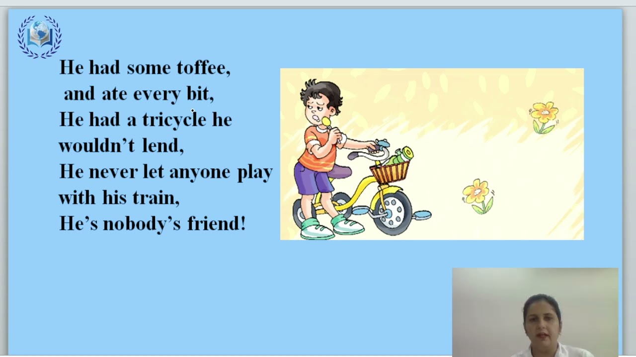 Poem | Nobody's Friend | unit -8 || Class-5 English | Explanation ...