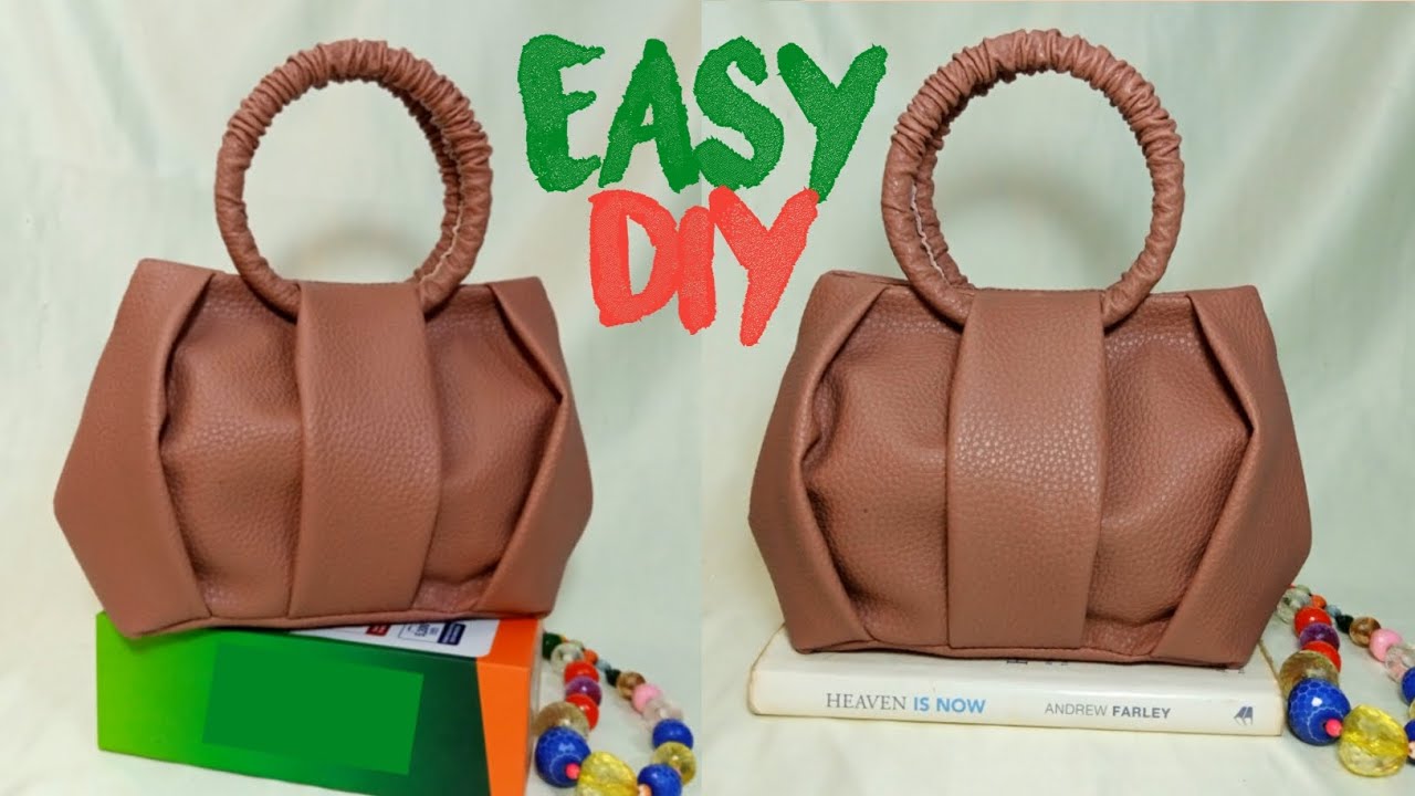 Bag Making Tutorial | The Coco Bag | DIY Leather Purse | How To Make A Bag| - YouTube