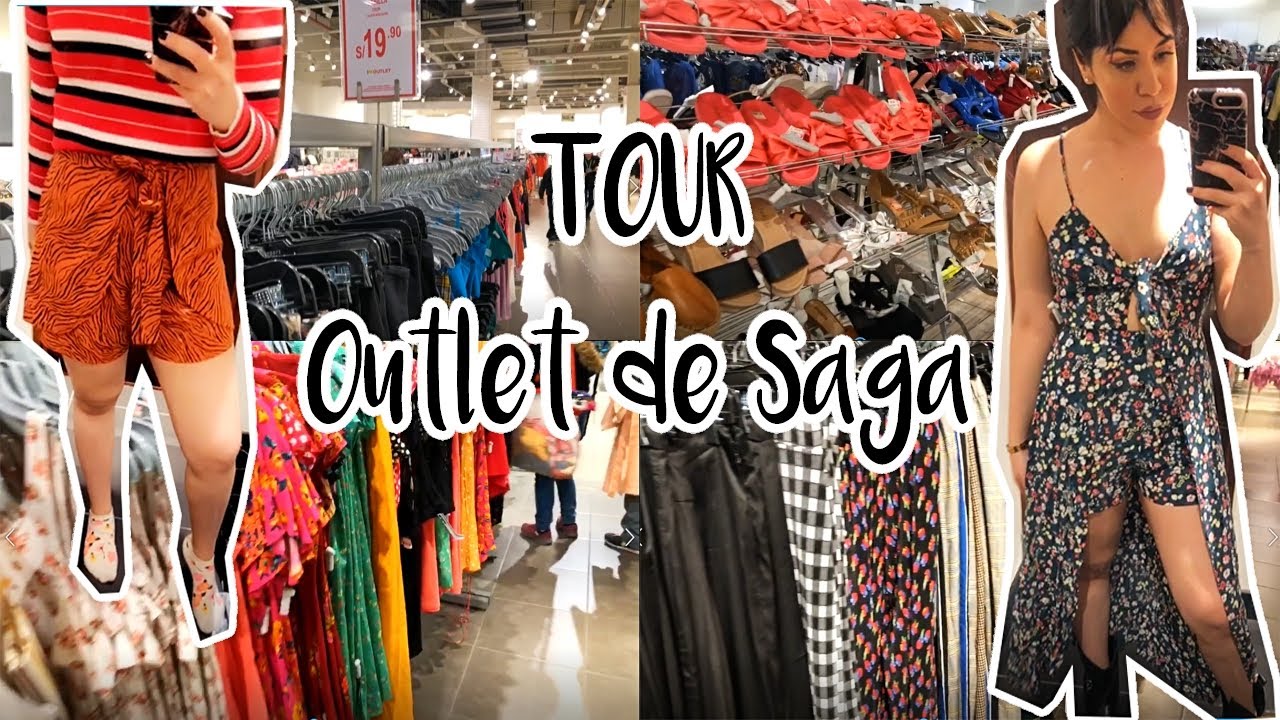 TOUR OUTLET SAGA + HAUL: Cómo llegar? Dónde queda? Las tallas son ...