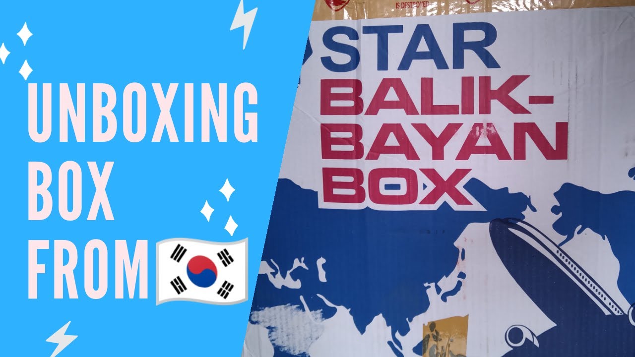 UNBOXING: BALIK BAYAN BOX FROM KOREA - YouTube