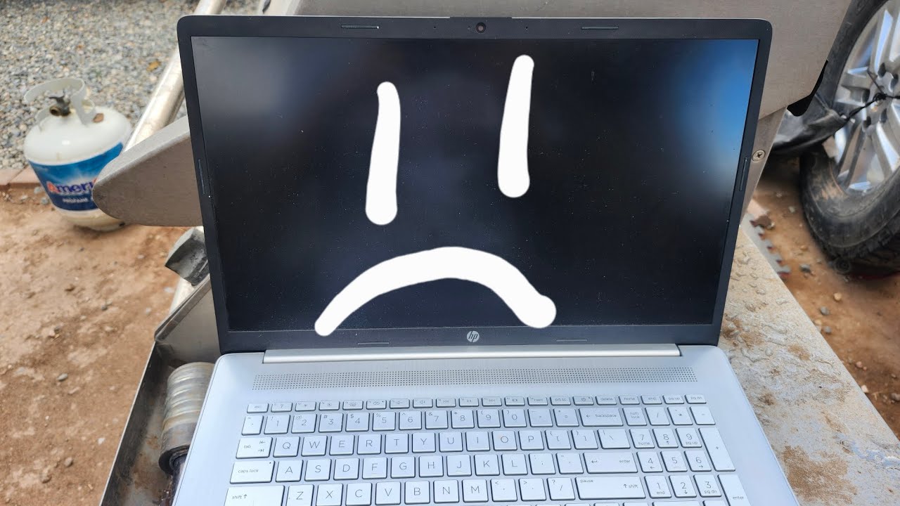 DESTROYING A COMPUTER (no dogs were harmed during the making of this ...