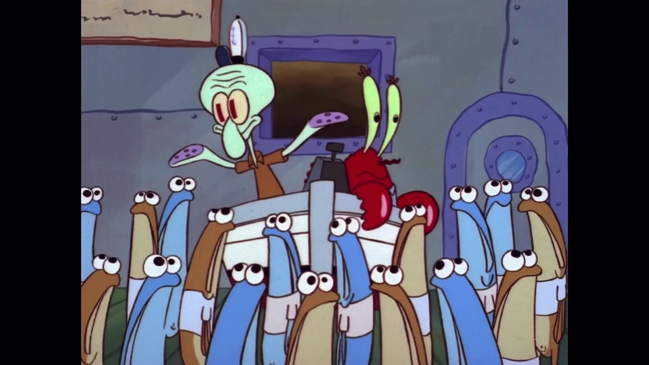 Spongebob saves the Krusty Krab/ Season 1 Ep1 - YouTube