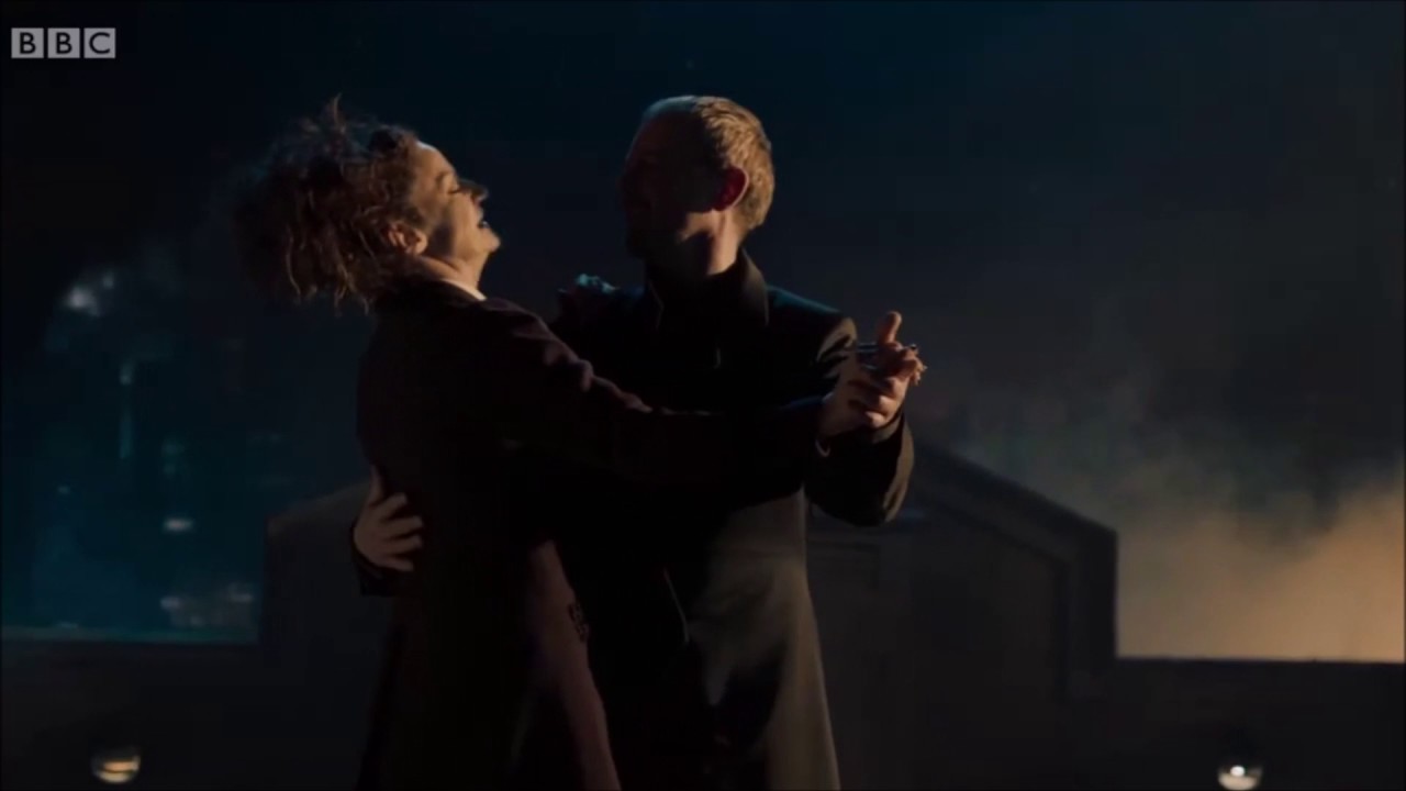Doctor Who - The Master And Missy Dancing On The Rooftop - YouTube