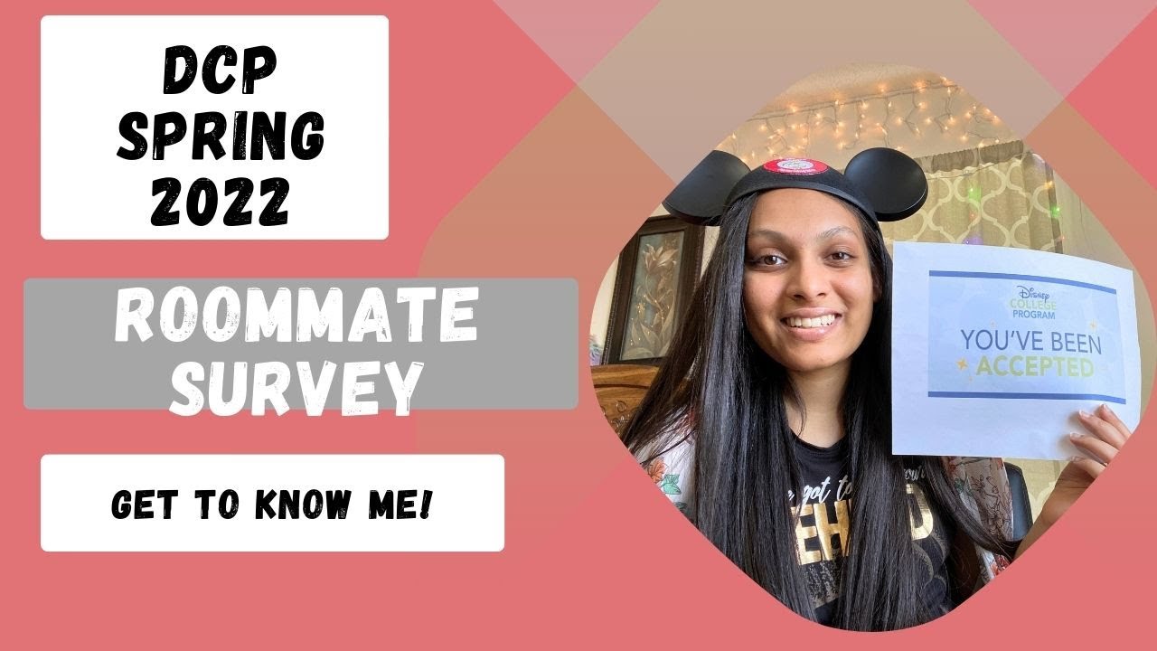 DCP Roommate Survey Spring 2022 - YouTube