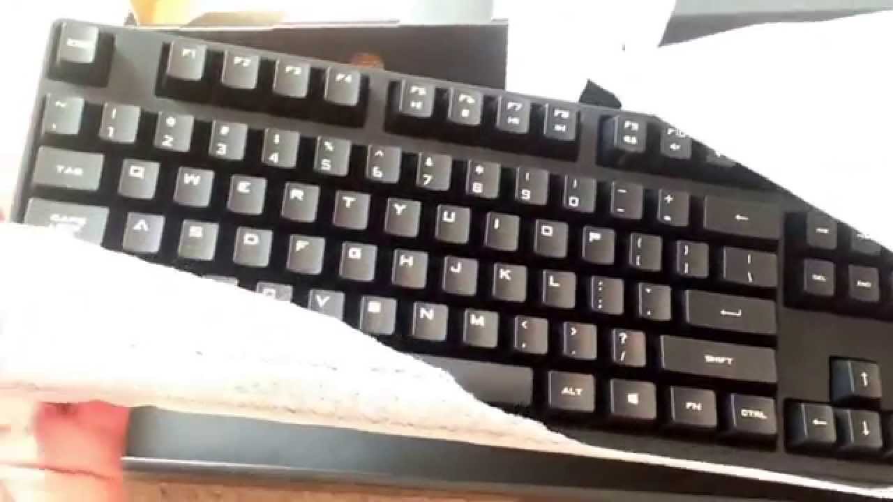 CM Storm Quickfire Keyboard Unboxing - YouTube