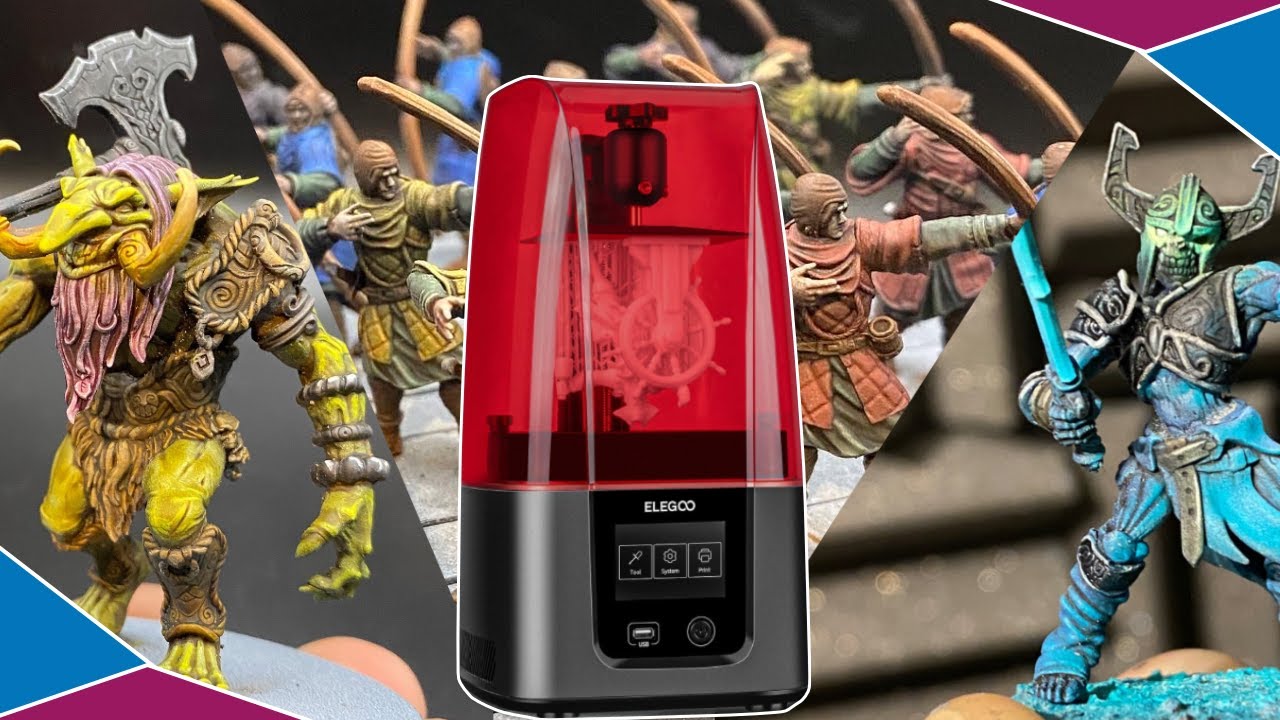 Elegoo Mars 3 Review: A Wargaming Miniatures Perspective - YouTube