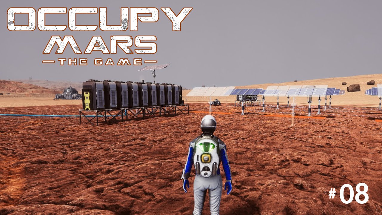 Occupy Mars #08 🚀 Neuer Solarpark #letsplay #deutsch - YouTube