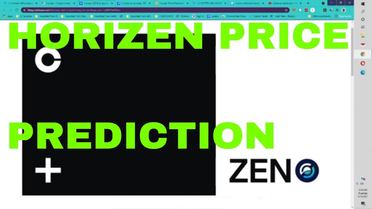 Horizen Price Prediction Horizen Coinbase Pro addition ZEN Crypto Coin ...