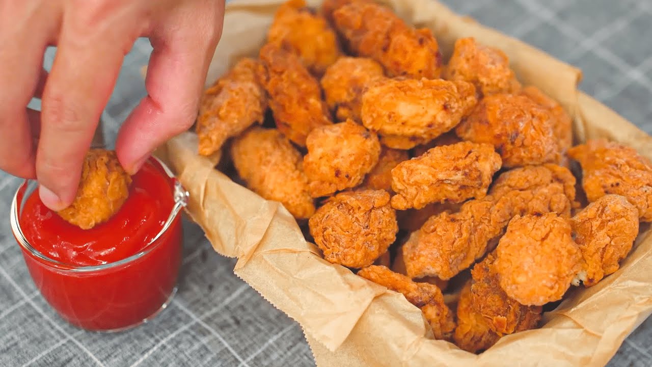 KFC Chicken Popcorn Recipe | KFC Style Juicy Popcorn chicken | CRISPY ...