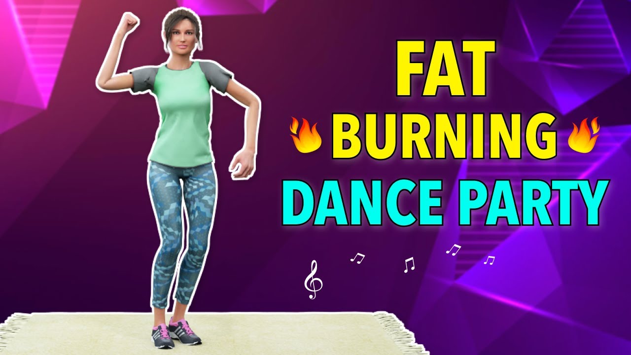 Dance Party Workout - Super Fun Fat Burning Cardio - YouTube