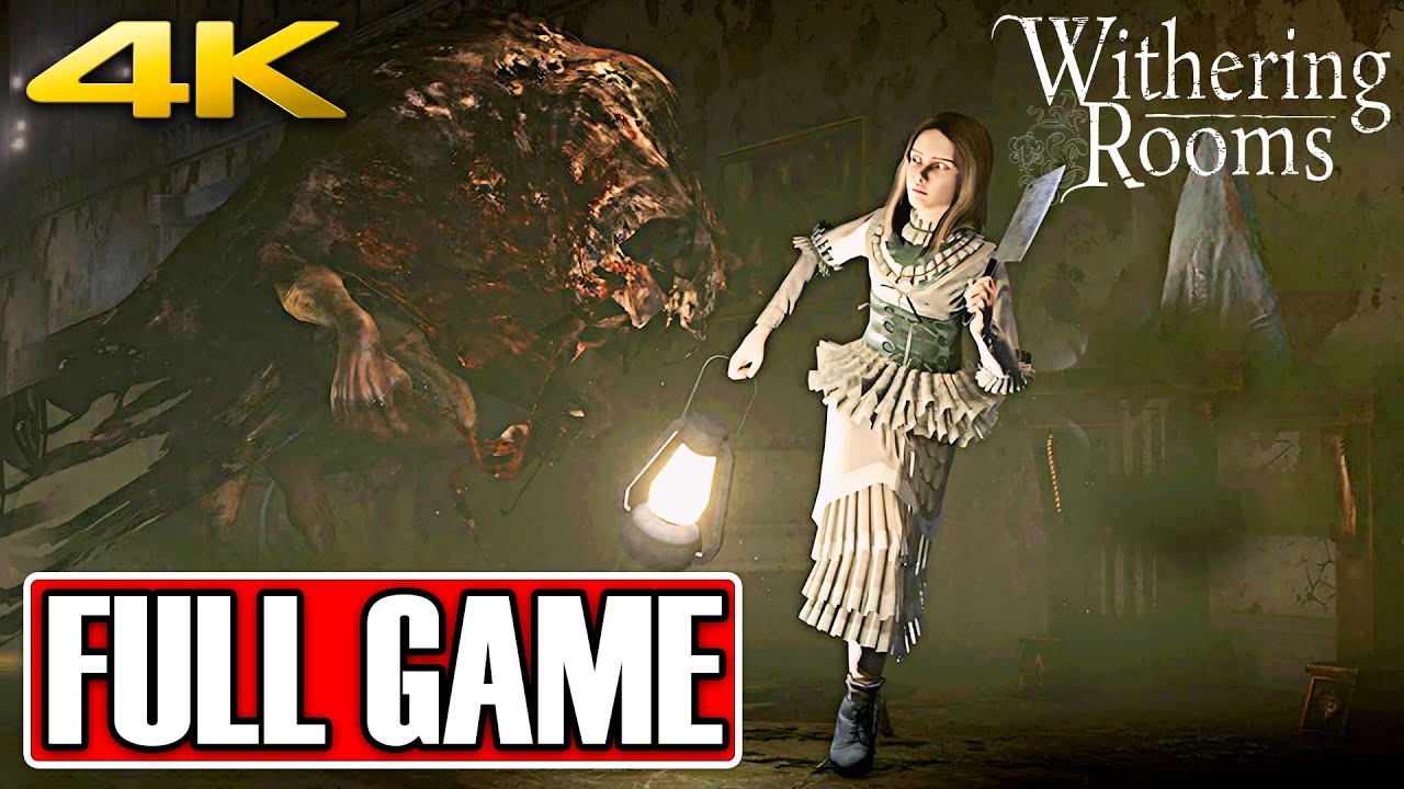 WITHERING ROOMS Gameplay Walkthrough FULL GAME (4K 60FPS) No Commentary ...
