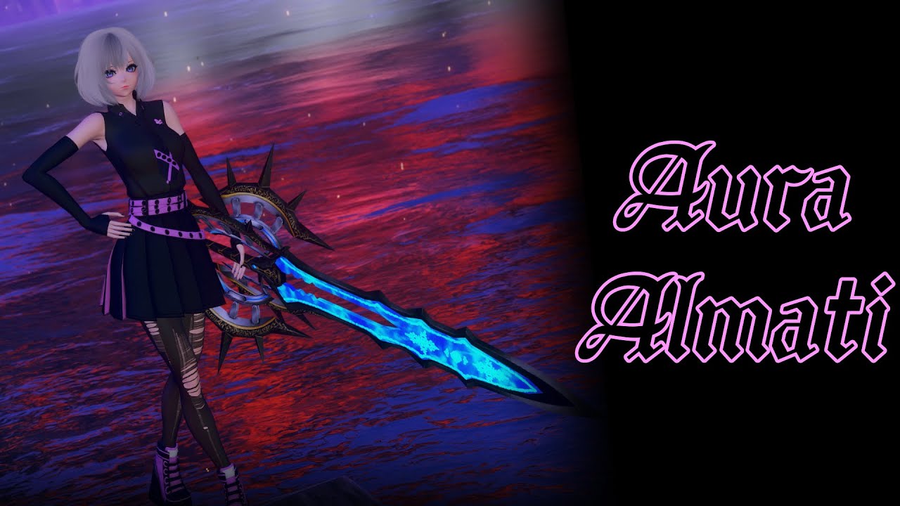 【PSO2NGS】Aura Almati / アウラアルマティ Camo Showcase - YouTube