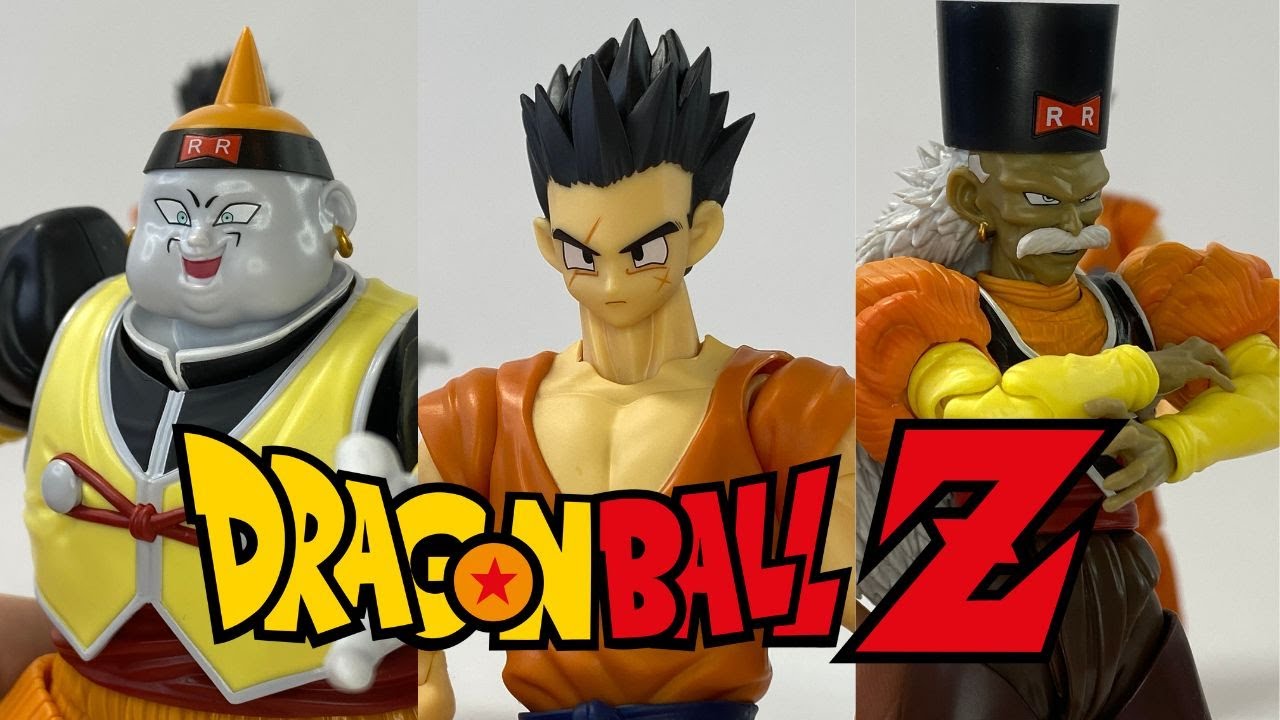 S.H.Figuarts Android 19 Android 20 Yamcha Review (Pretty decent) - YouTube