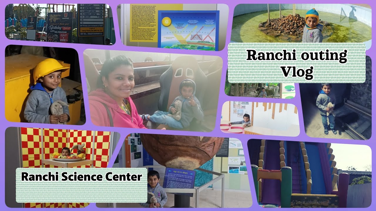 Vlog #38💁‍♀️💥Ranchi science Center♈|Ranchi outing vlog|8th Milestone ...