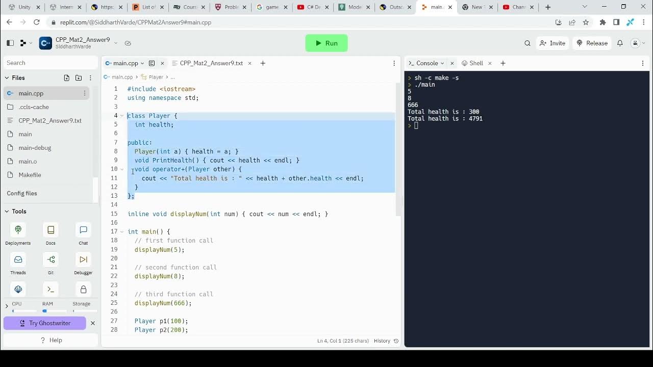 Varde Siddharth - CPP Mat2 Answer9 (outscal) - YouTube
