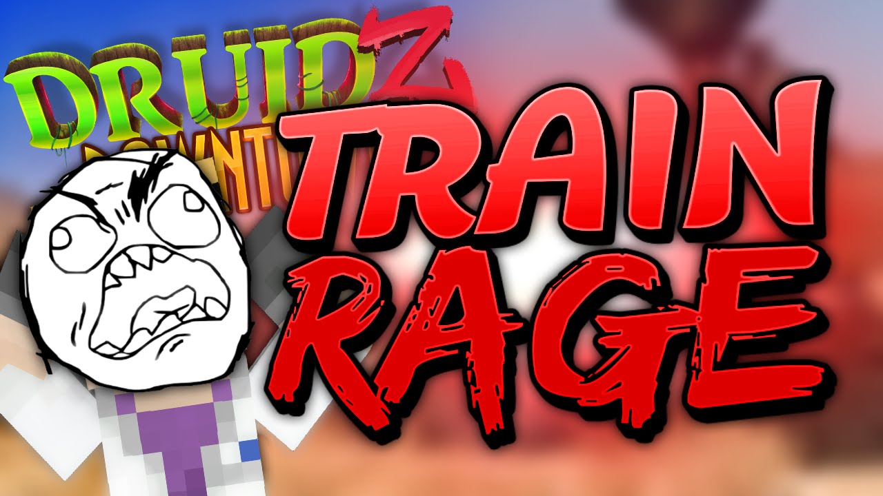 Minecraft Mods Druidz Downtown #103 - Train Rage - YouTube