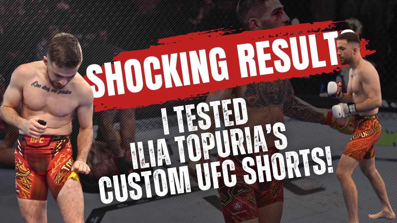 Unboxing & Testing Ilia Topuria's Custom UFC Shorts: Worth the Hype ...
