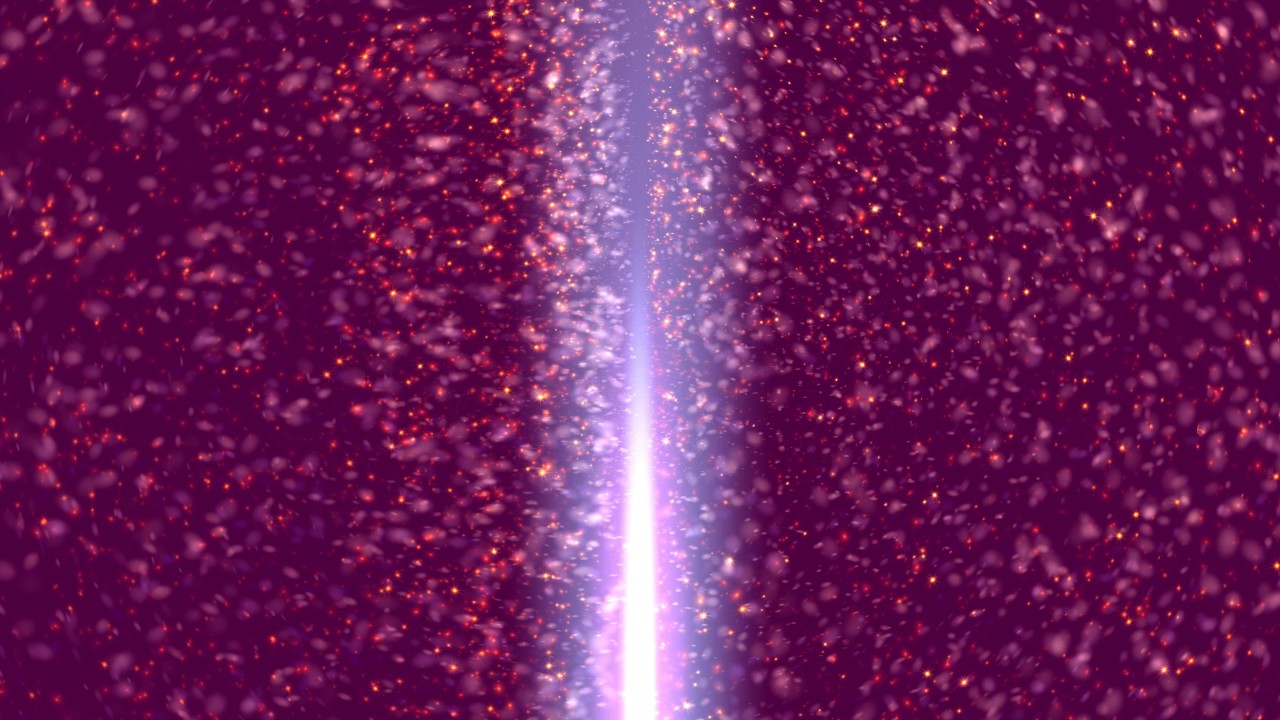 4K 10:00min. ~Floating Particle Array Shine~ 2160p Motion Background AA ...