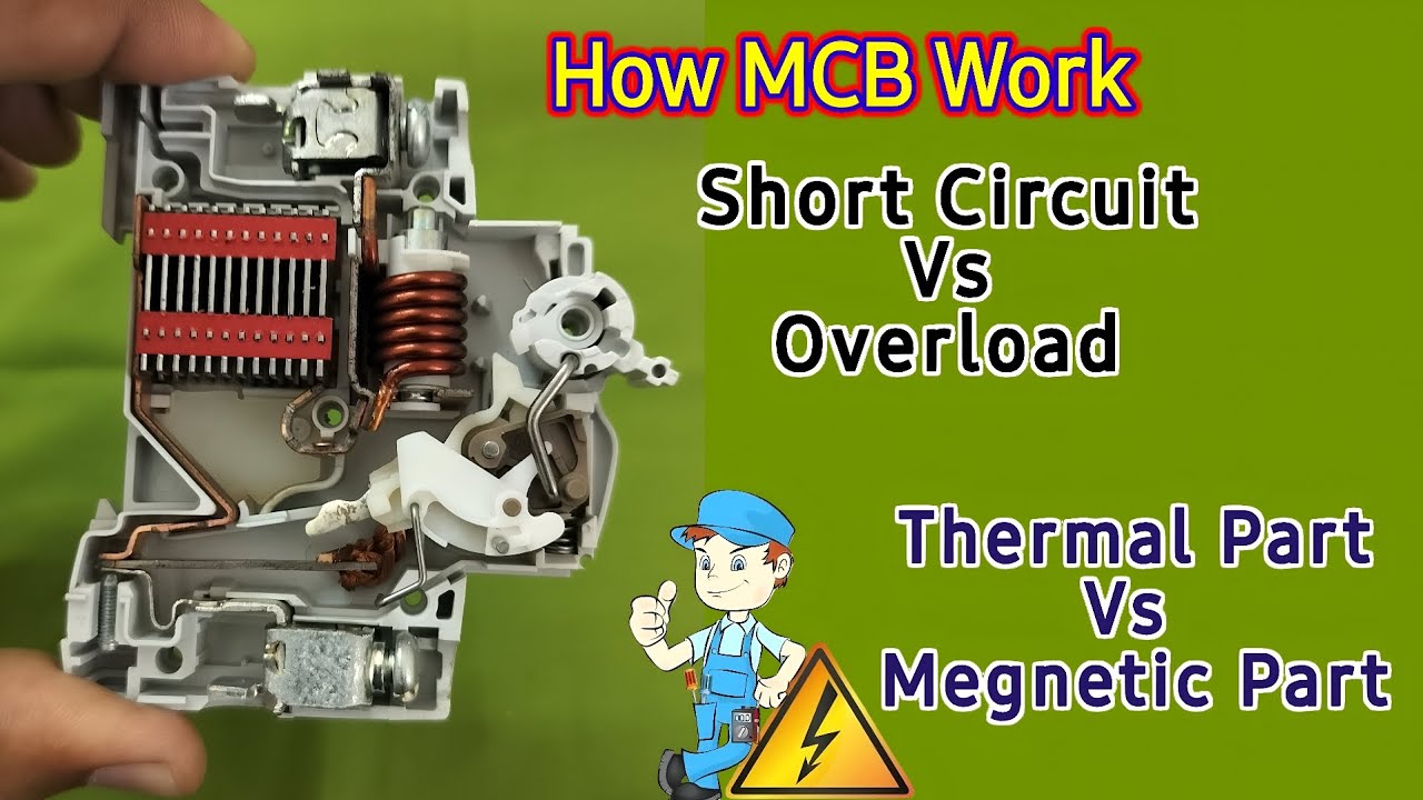 How MCB Works | Short Circuit and Overload Protection Explained in ...