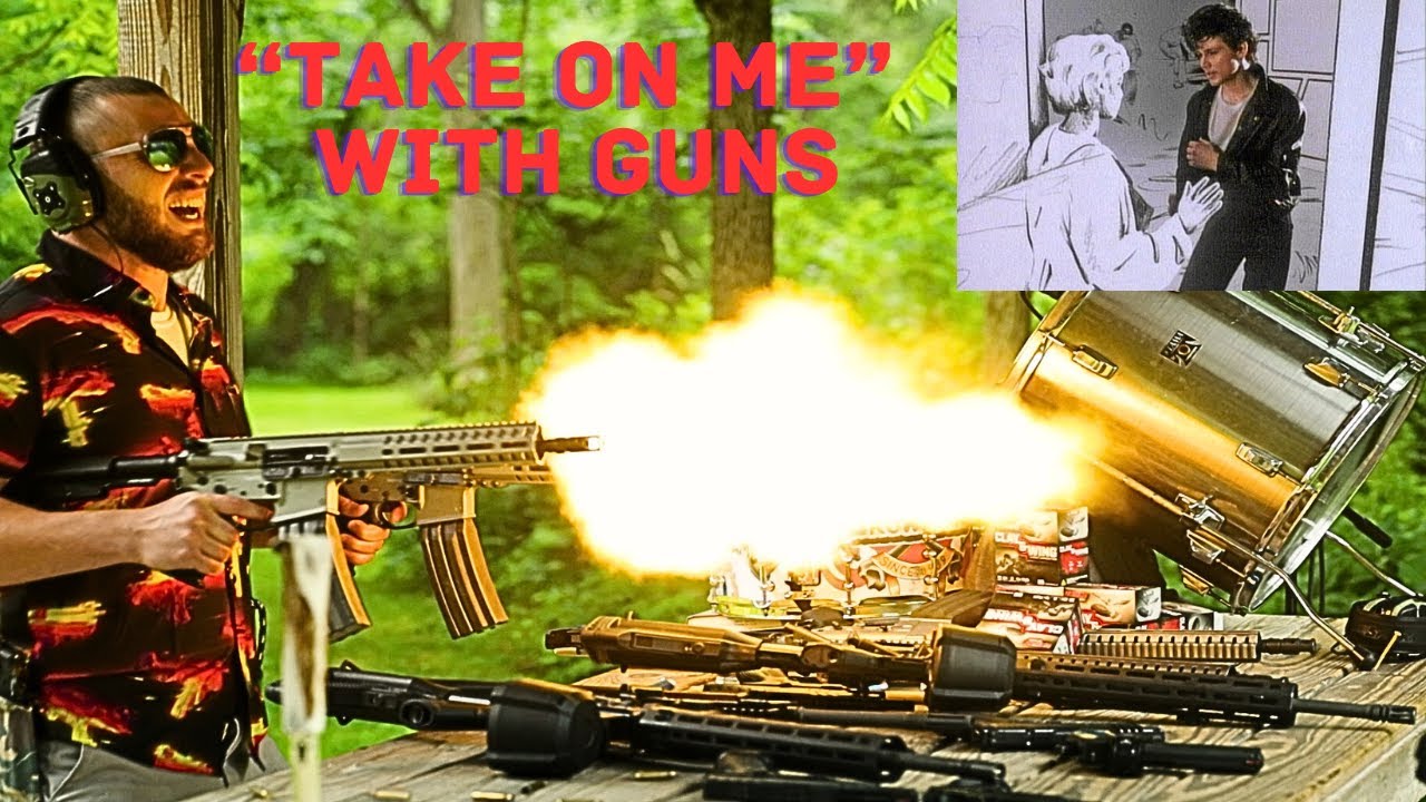 Take on ME - A-ha, WITH GUNS - YouTube