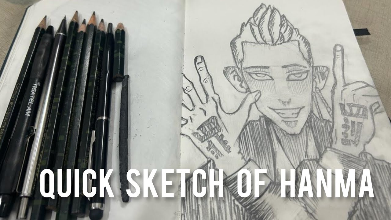 HANMA QUICK SKETCH🥶 - YouTube