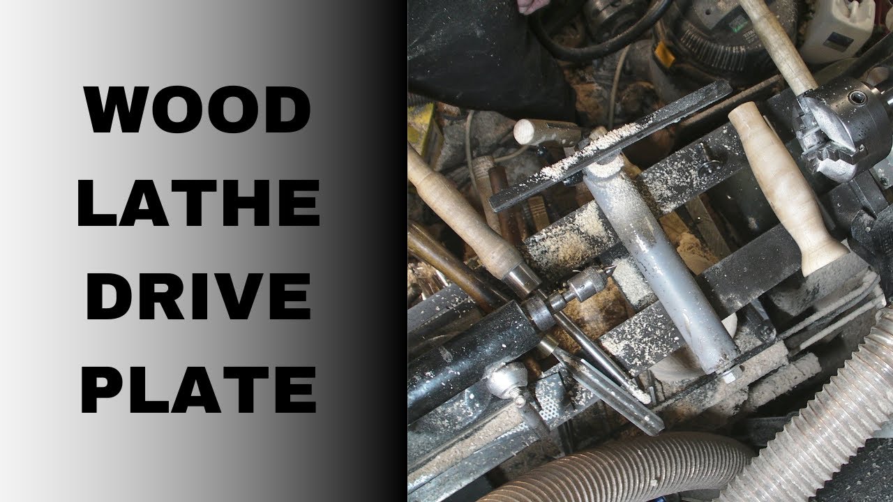 Wood lathe drive plate - YouTube