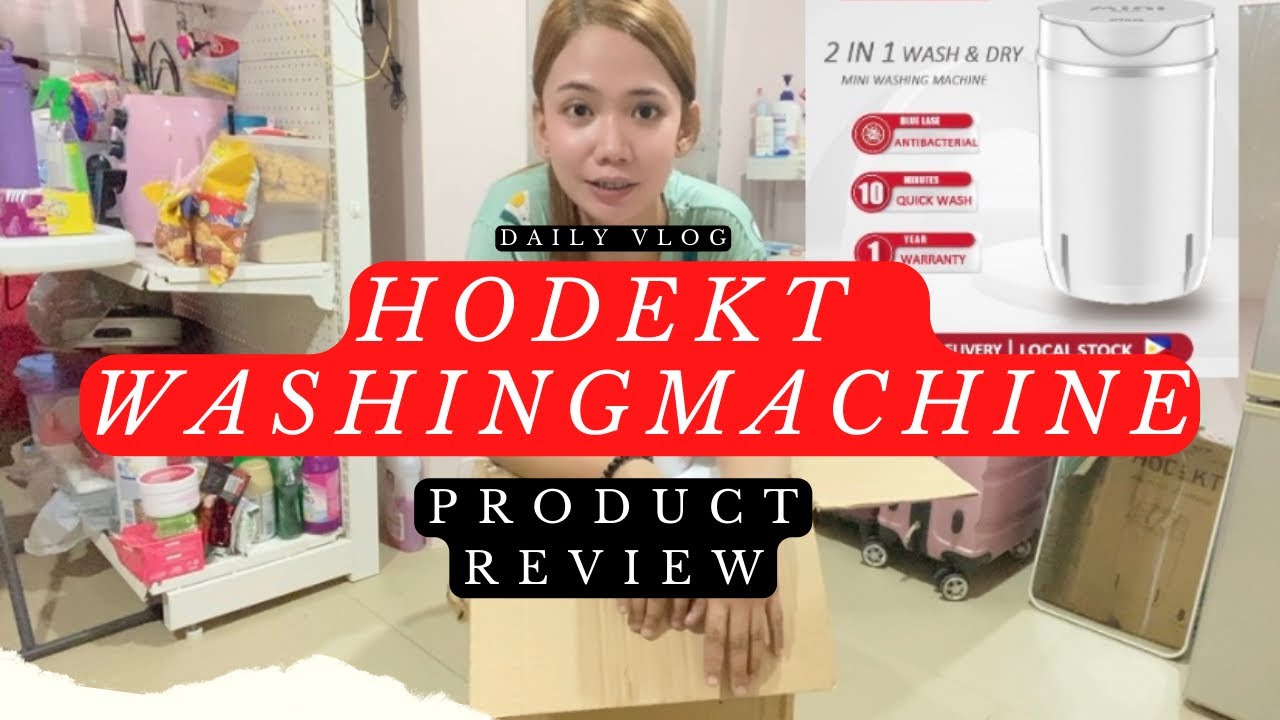 Hodekt Washing Machine From Shopee | Sulit nga ba? 🤔 - YouTube