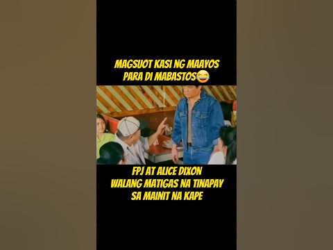walang matigas na tinapay sa mainit na kape. FPJ at Alice Dixon scene. - YouTube