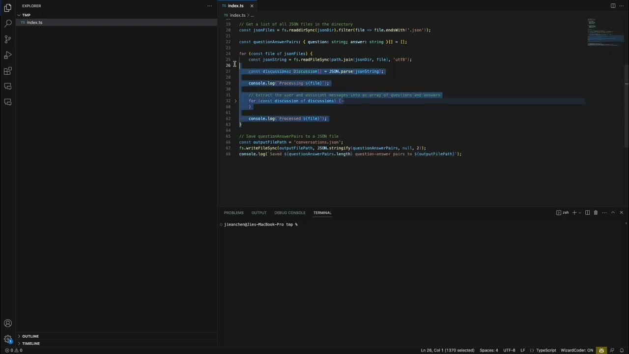 How To Use Wizardcoder Vsc Extension Youtube