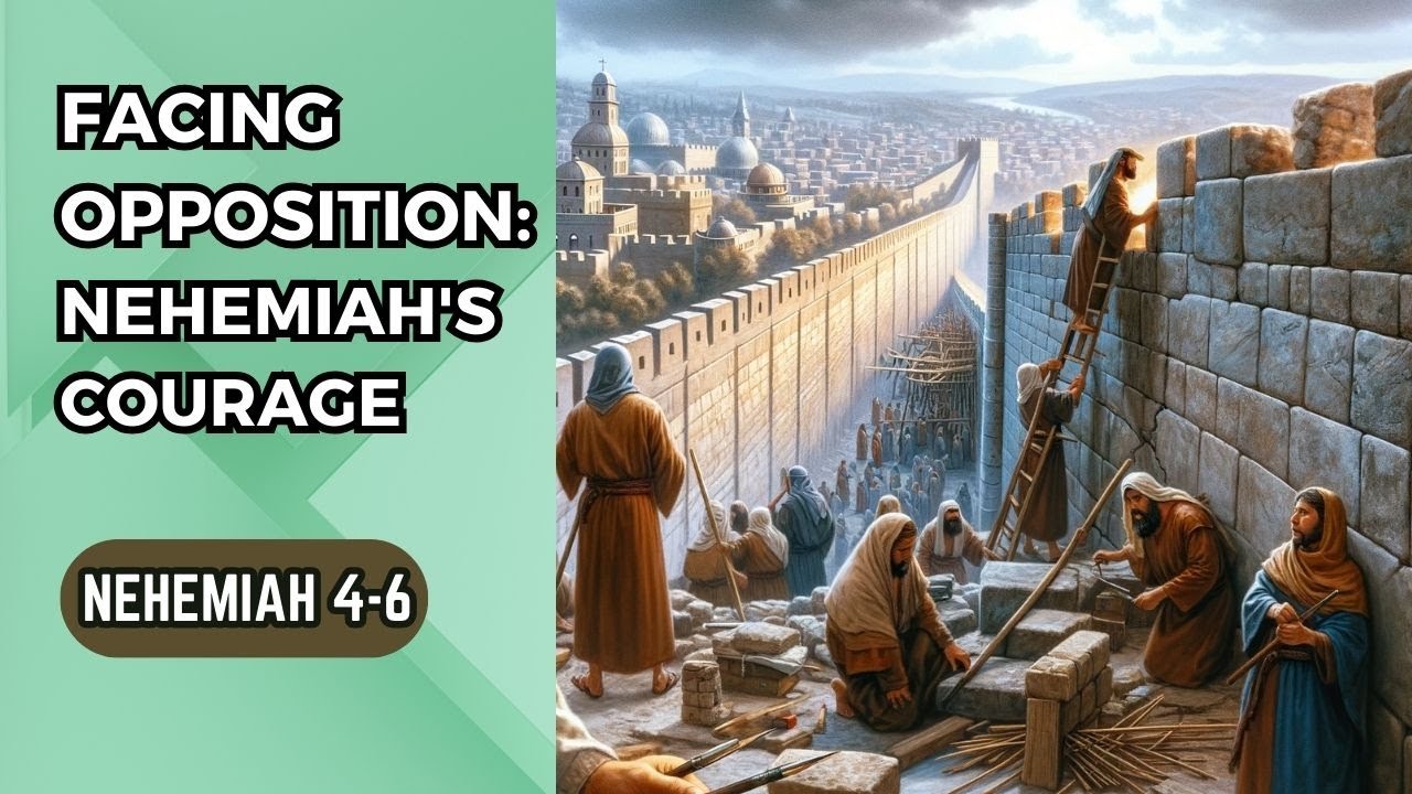 Facing Opposition: Nehemiah's Courage Amidst Challenges (Nehemiah 4-6 ...