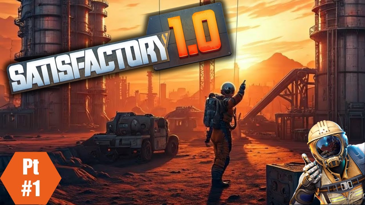 Satisfactory: Getting Started - The Essential First Steps - YouTube