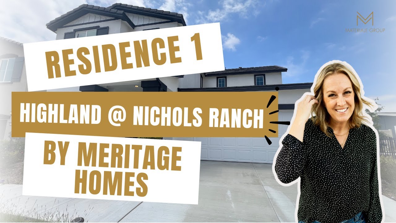 Highland Residence 1 by Meritage Homes I 2,320 SF I Model Home Tour I ...