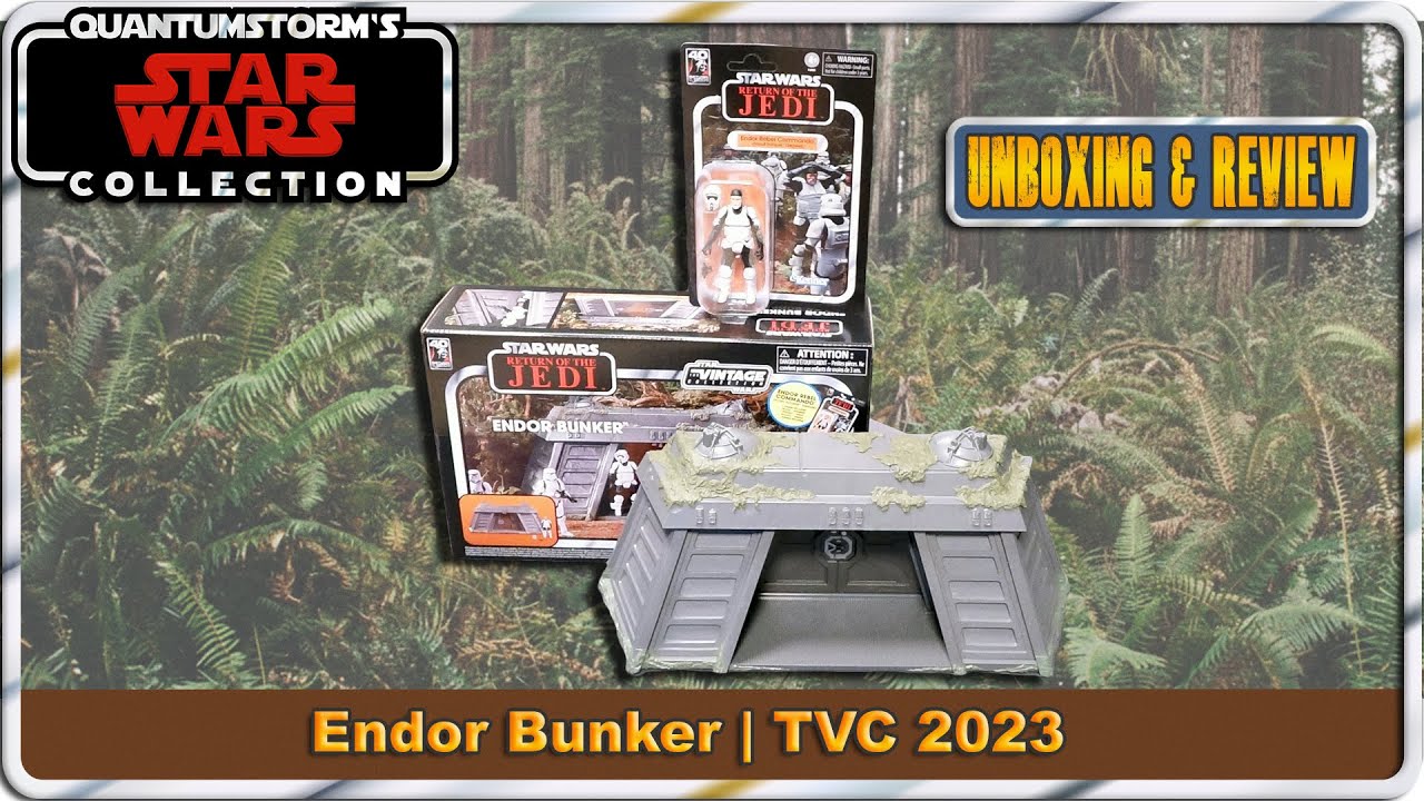 Endor Bunker & Rebel Command Trooper Unboxing & Review (Star Wars ...