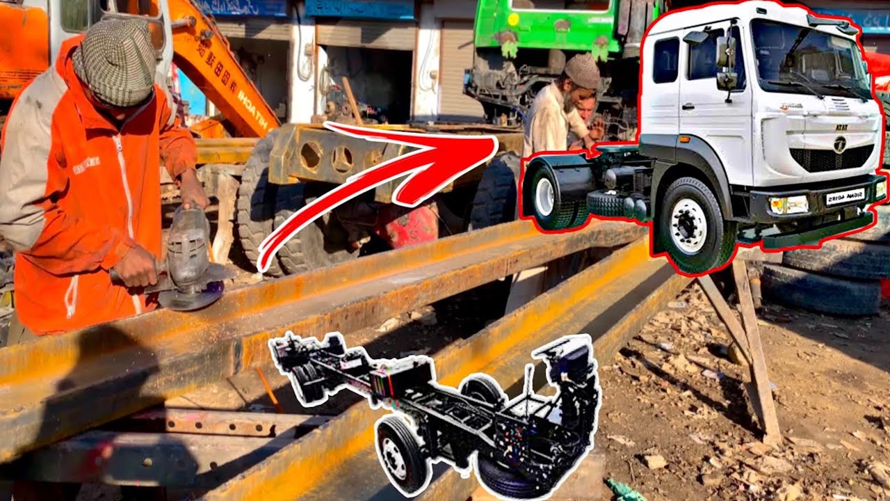 UD Truck Chassis Manufacturing in Local Workshop || Production Semi ...