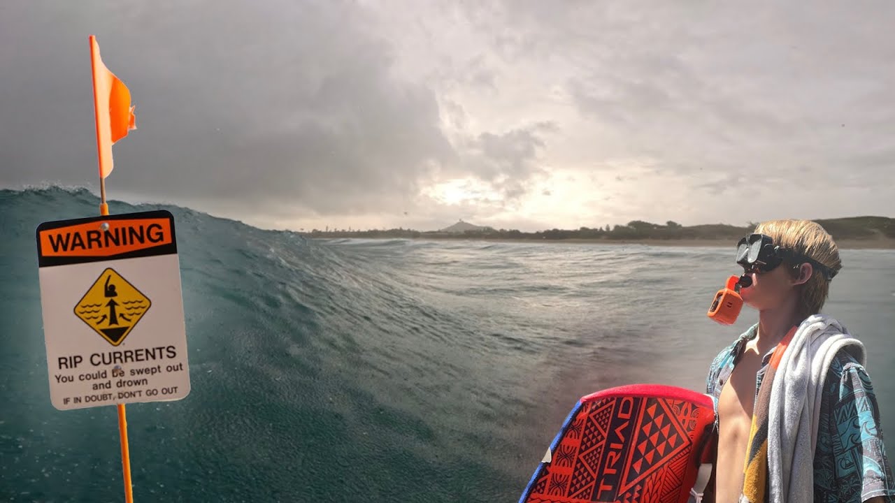*RAW* BODYBOARDING NORTH BEACH | FIRST SWELL OF THE SEASON - YouTube