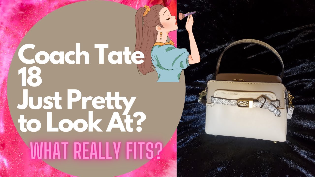 The Coach Tate 18 - Is It Practical, or Just Pretty? What Actually Fits ...